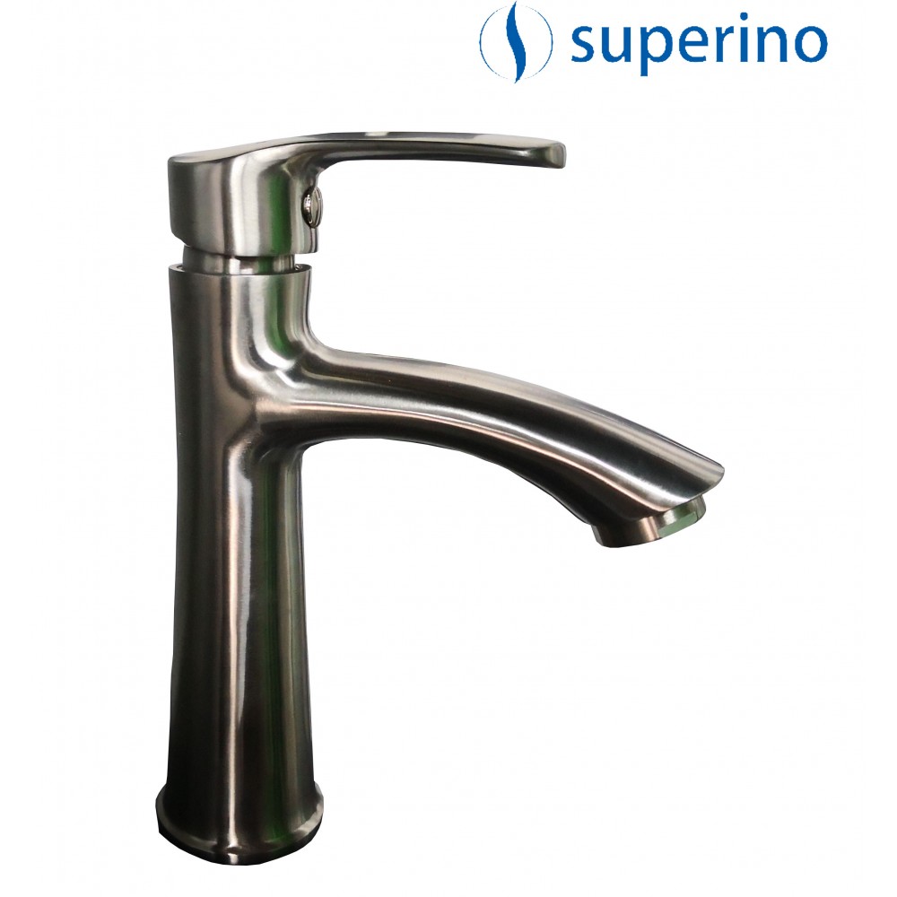 SAM HENG SUPRINO BATHROOM BASIN SINGLE LEVER PILLAR COLD TAP STAINLESS ...